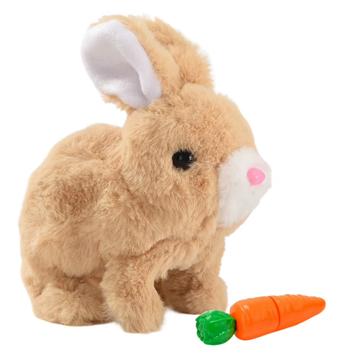 Plush Rabbit Hopping Jumping Interactive Bunny Robot Toy Easter Gift | eBay