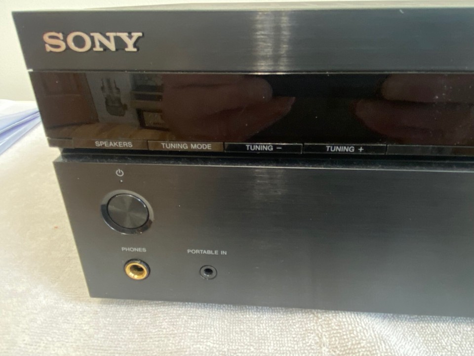 SONY STR-DH190 STEREO RECEIVER BLUETOOTH W/REMOTE TESTED 2 CHANNEL ...