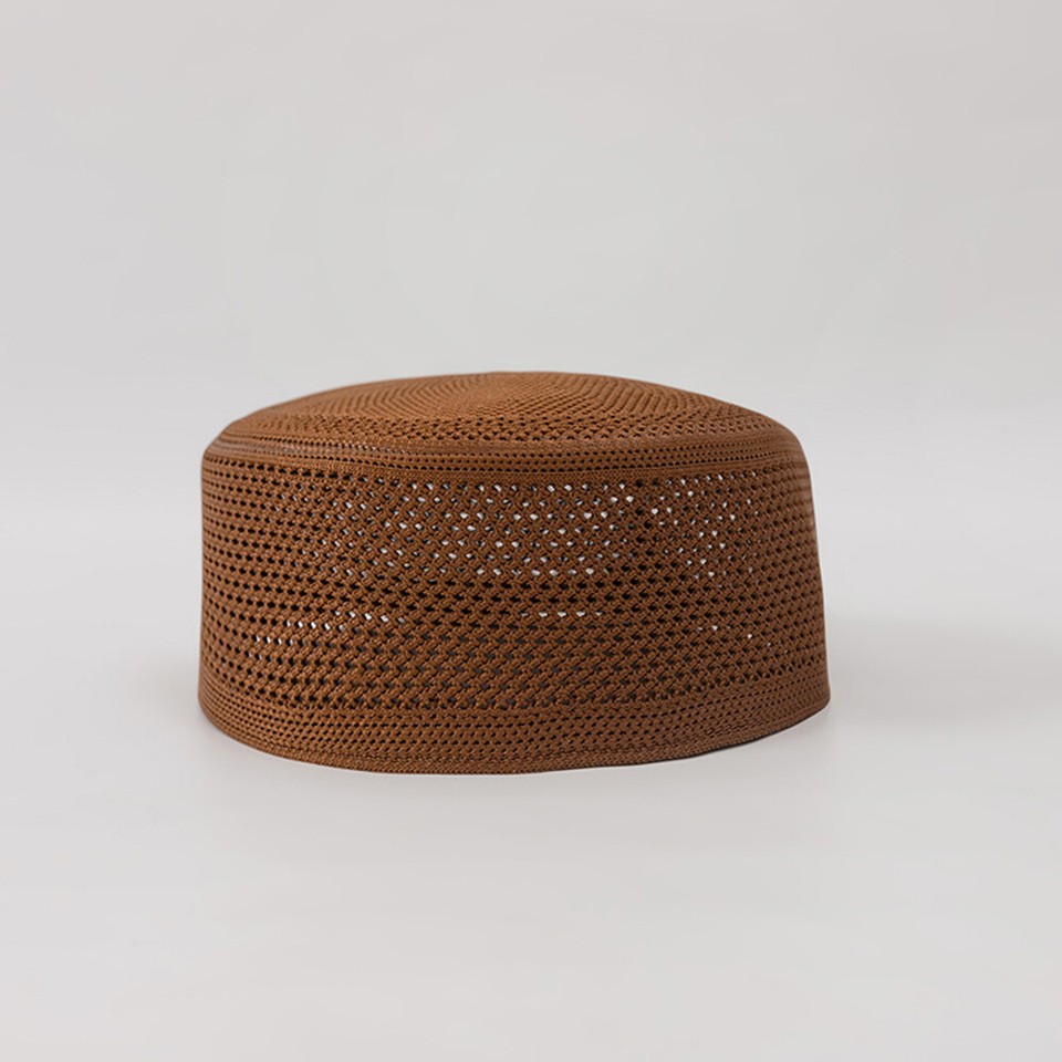 Spring Islamic Hat Breathable Cotton Kufi Round Hat Indian Turban Cap ...