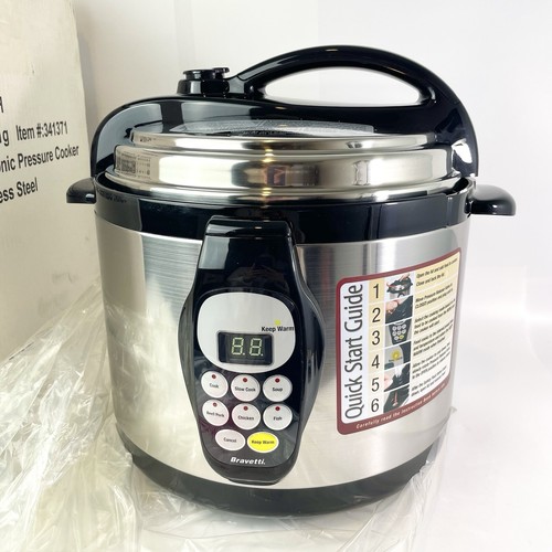 Bravetti Platinum Pro Electric Pressure Cooker - New | eBay