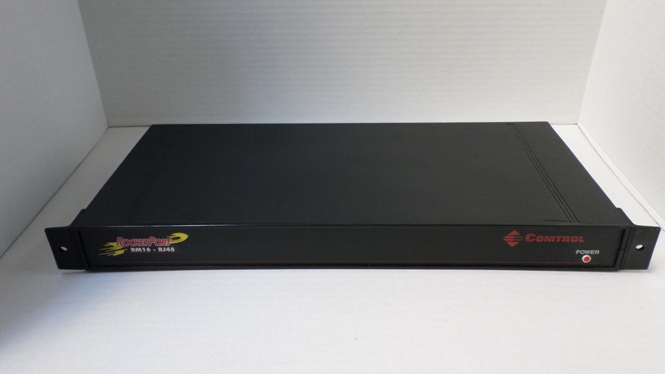 Comtrol 98770-3 Rocketport Rackmount Interface 16 Port RM16 RJ-45 RS ...