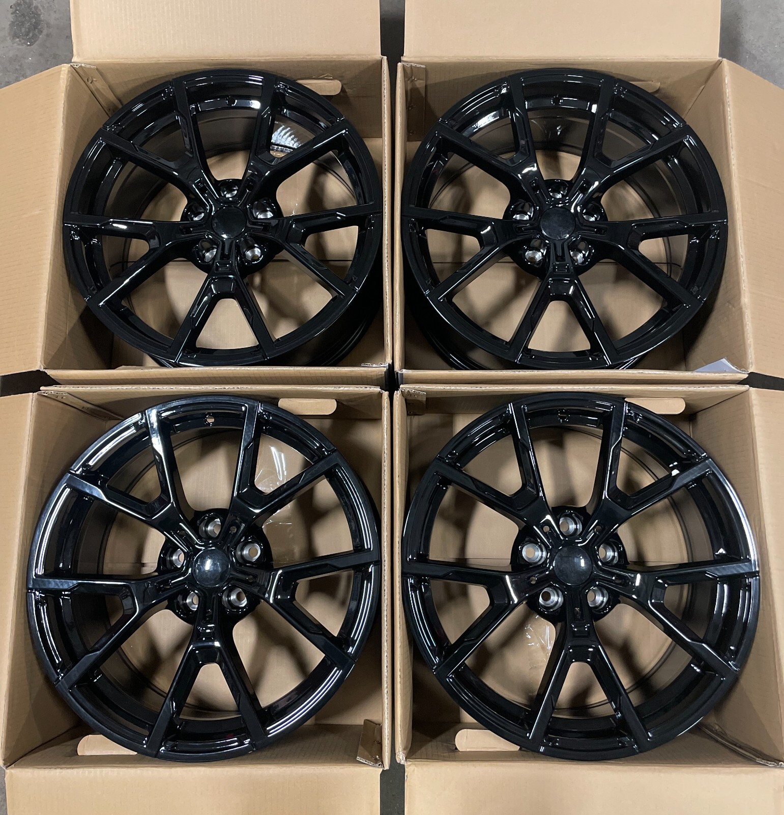 19" Rims Fit BMW 740i 740iX 2016 17 18 19 20 21 22 23 2024 2025 Wheels ...