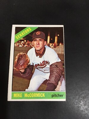 1966 TOPPS MIKE McCORMICK, #118 (Free Shipping On Any 3!) DOLLAR DEALS ...