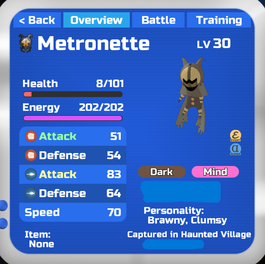 🎃 Roblox Loomian Legacy - Alpha Gleaming Metronette! 🎃 | eBay