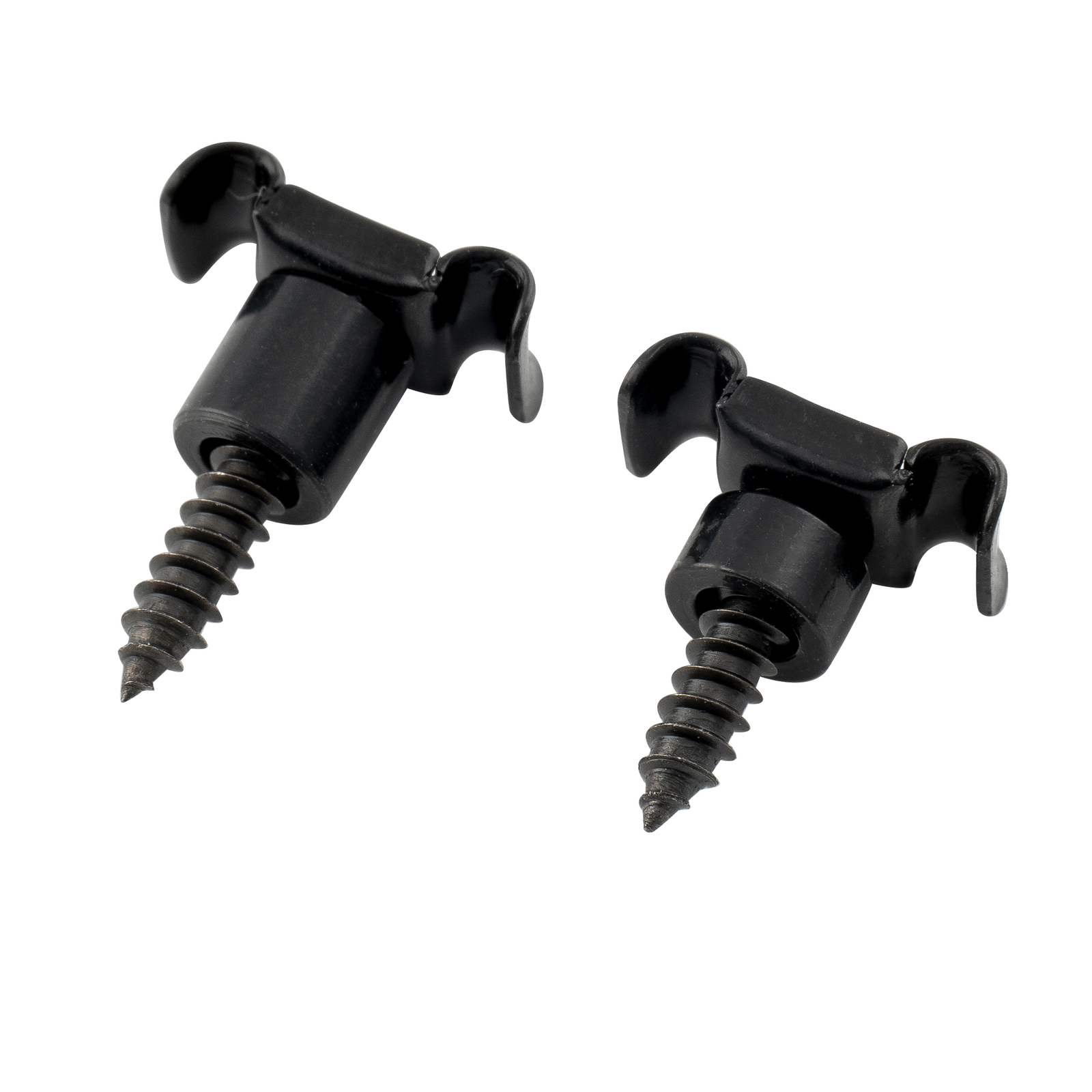 Musiclily Pro Black Steel Vintage Butterfly Guitar String Trees ...