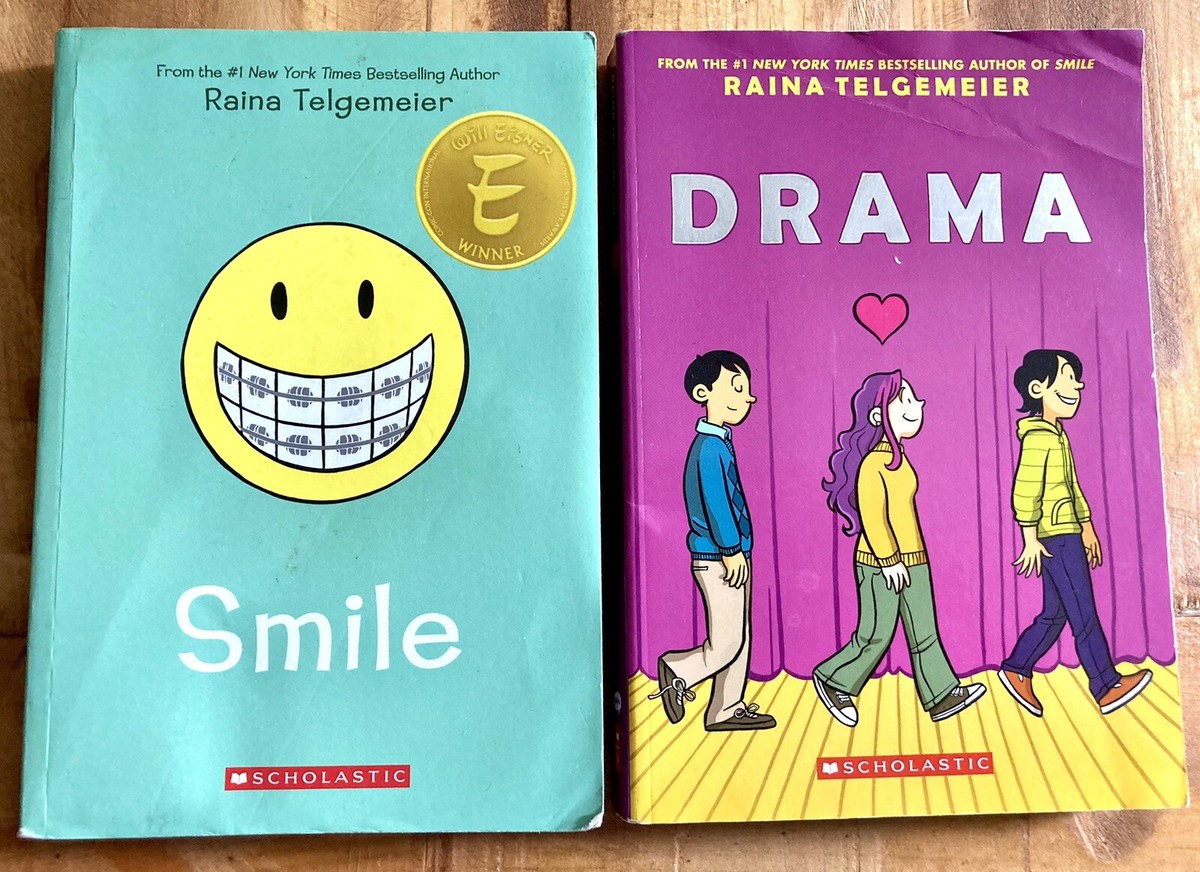 Raina Telgemeier Smile Book Cover Raina Telgemeier Bookshop.org