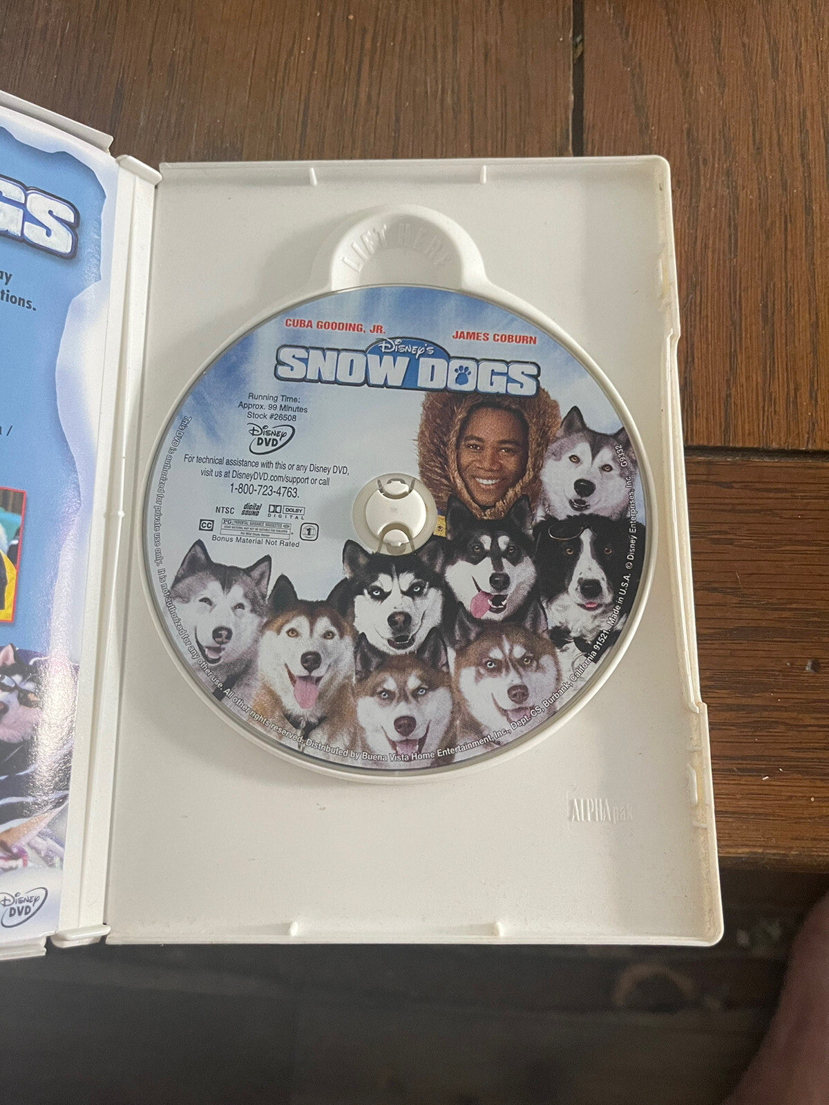 Snow Dogs DVD Walt Disney Pictures Cuba Gooding Jr. James Coburn A2 ...