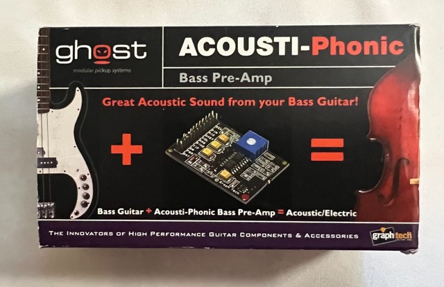 Graph Tech Ghost Acousti-phonic Preamp for Bass Pe-0340-00 for sale ...