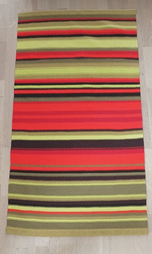 Vintage 60s 70s Mid Century MCM Wool Finnish Raanu Wall Hanging ...