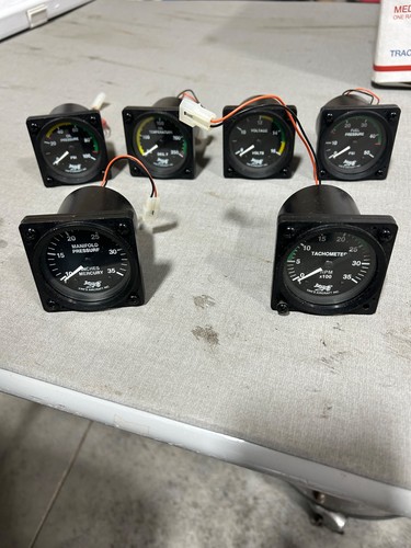 Aircraft Engine Instruments and vacuum gauge Vans Aircraft | eBay