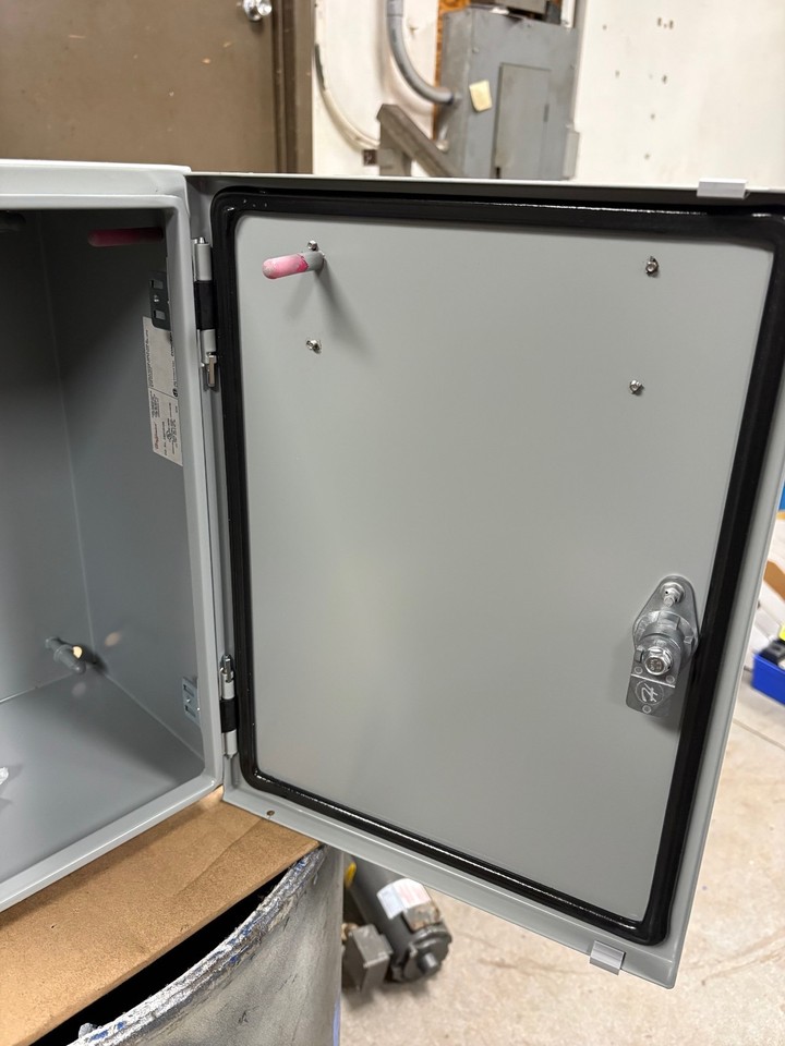 HOFFMAN ELECTRICAL BOX CSD16128 GRAY CONCEPT WALL MOUNT ENCLOSURE ...