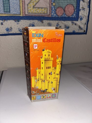 Vintage Toy Exin Mini Castillos Castle Building Blocks Set Made in ...