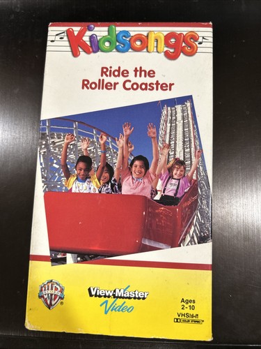 Kidsongs Ride The Roller Coaster VHS Video Kids Sing Along Songs View ...