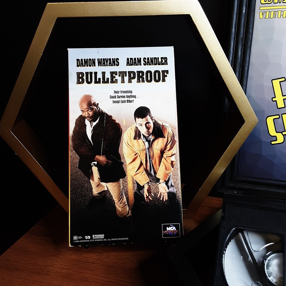 Bulletproof - VHS 1997 - Adam Sandler CLEAN - Free Shipping! Buy 2 Get ...