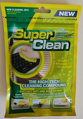 Dust Dirt Cleaning Gel Slime Super Clean Magic Car Laptop Keyboard Home ...