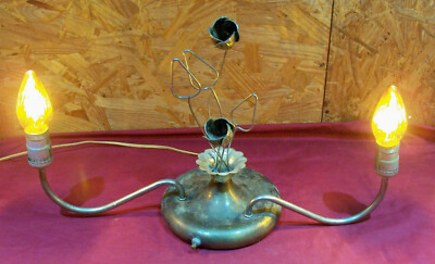 RARE Antique TV Light Television Lamp Old Vintage Accent Retro Art Deco ...