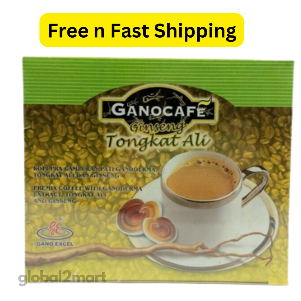 GANO EXCEL - GanoCafe Ginseng Ganoderma Coffee 10 Box 15 Sac Each Free ...