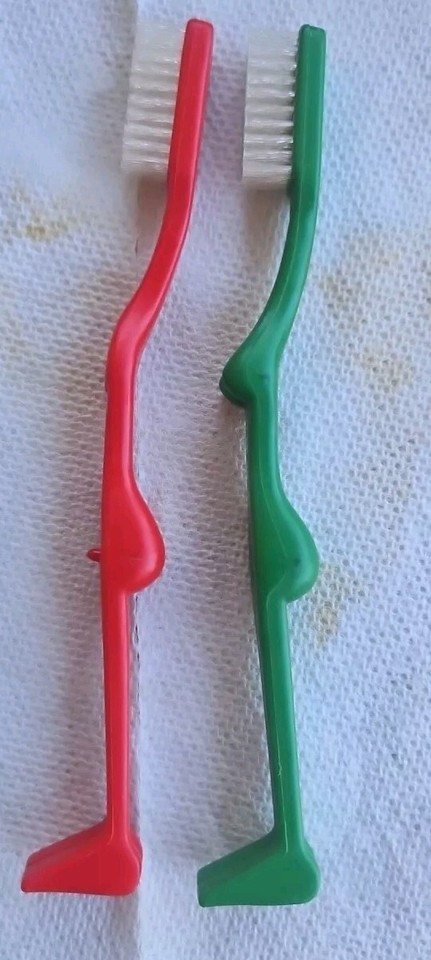 Vintage Novelty His & Her Toothbrush Set | eBay