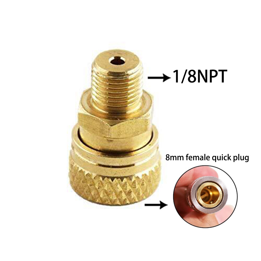 Easy Quick-Disconnet Fill Adaptor Plug for PCP Airgun Tank like EDGUN ...