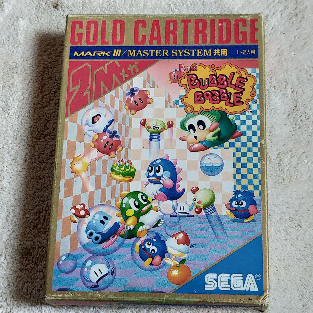 Item Sega Final Bubble Bobble Mark Iii Master System Taito | eBay