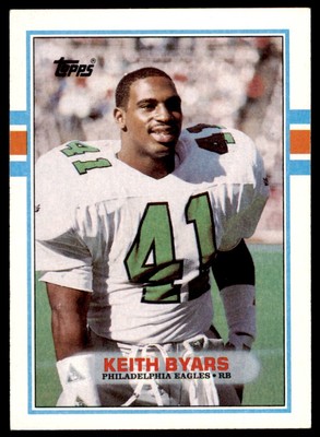 1989 Topps Keith Byars Philadelphia Eagles #112 | eBay