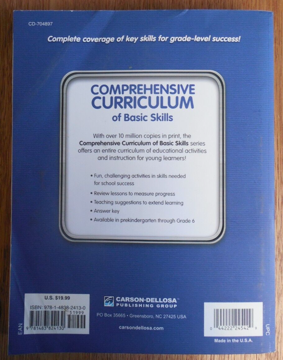 Comprehensive Curriculum of Basic Skills, Grade 4 by Carson Dellosa ...
