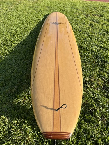 GORGEOUS 9'4" YATER WOOD VENEER SURFTECH SURFBOARD | eBay