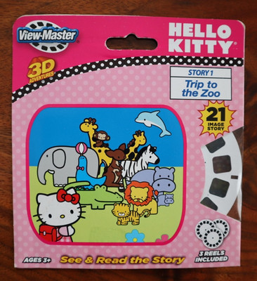 View-Master, HELLO KITTY, TRIP TO THE ZOO, 3-REEL SET. SEALED | eBay