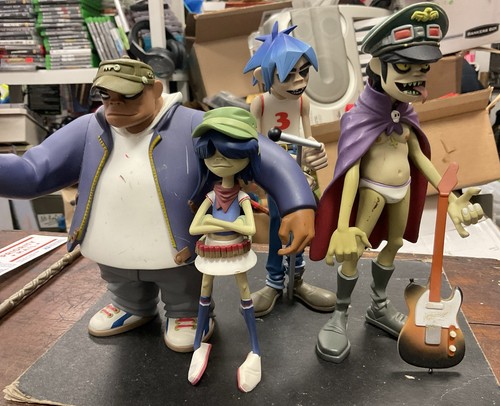 Kidrobot x Gorillaz CMYK Edition Full Band Vinyl 4 Figures 2D Noodle ...