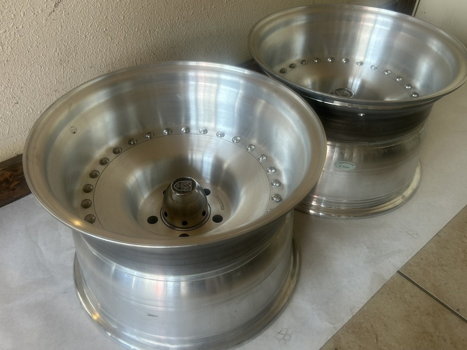 Centerline 15x10 Auto Drag Wheels 2.0 Rims Pair Ford Mopar AMC New ...