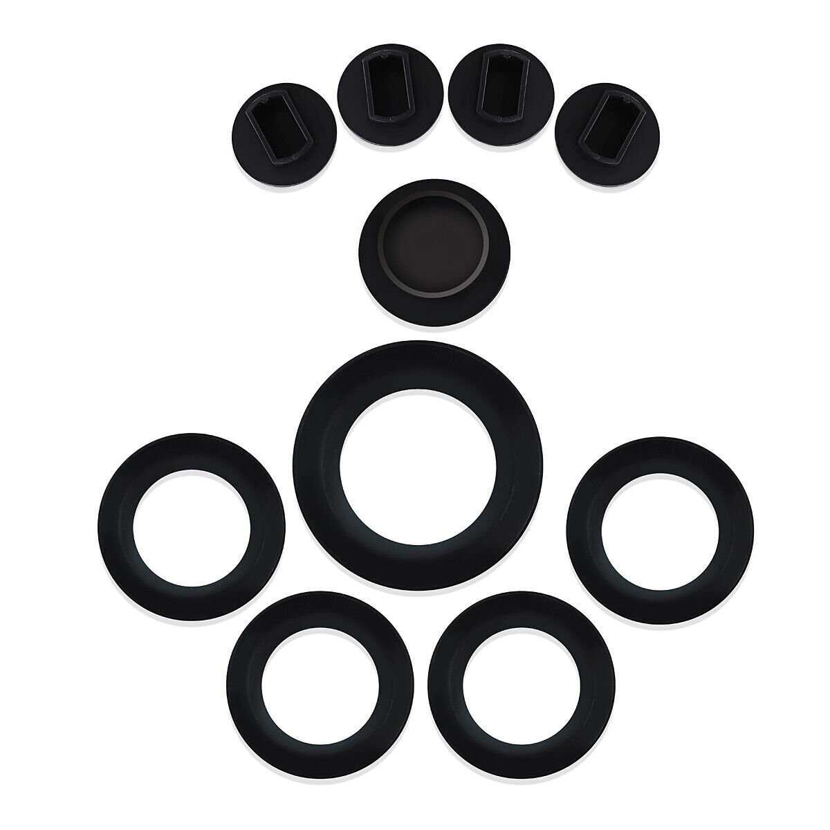 2011-2022 For Ford Super Duty 5th Wheel Hitch Puck Cover Plug Trim Ring ...