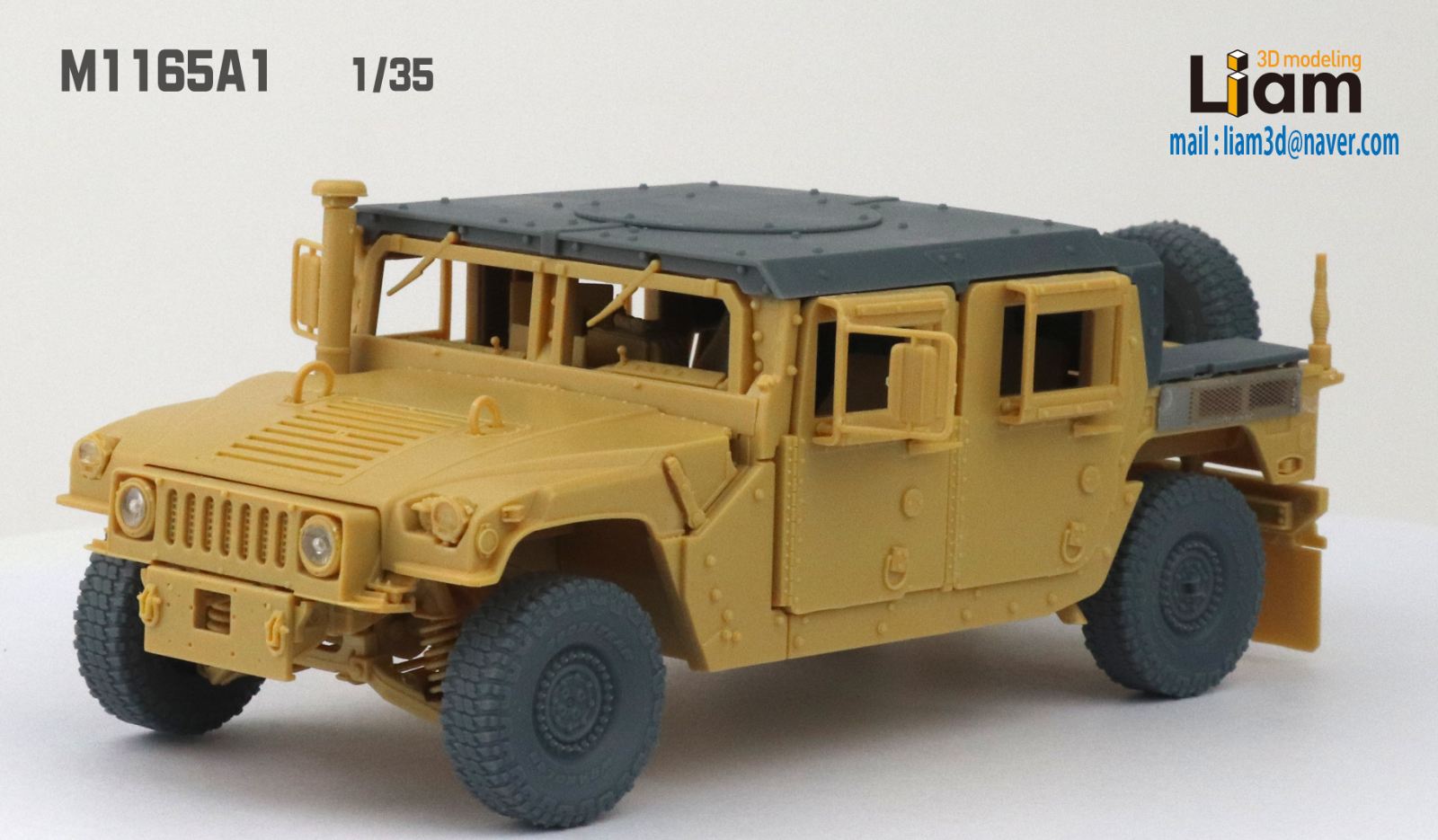 1/35 scale M1165A1 Conversion Kit model 3d printed kit | eBay
