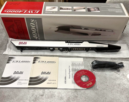 AKAI professional EWI 4000S Wind Synthesizer w/ Box, Strap Rare | eBay
