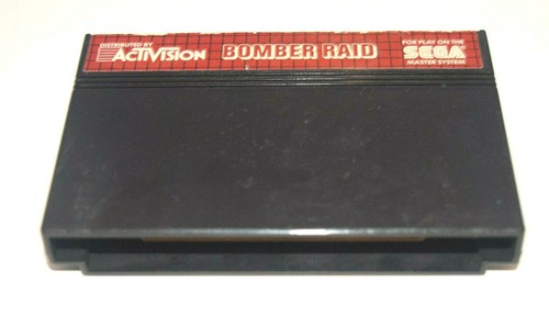 Bomber Raid - Sega Master System SMS Classic Cart Activision- Tested ...