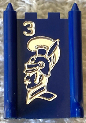 1970 Vintage Stratego Blue #3 Colonel Game Piece Token Replacement Part ...