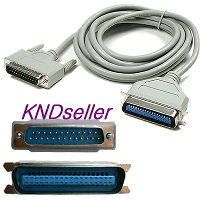 3M 10ft 25P to 36P Parallel Port Printer Cable DB25 25Pin to 36Pin CN36 ...