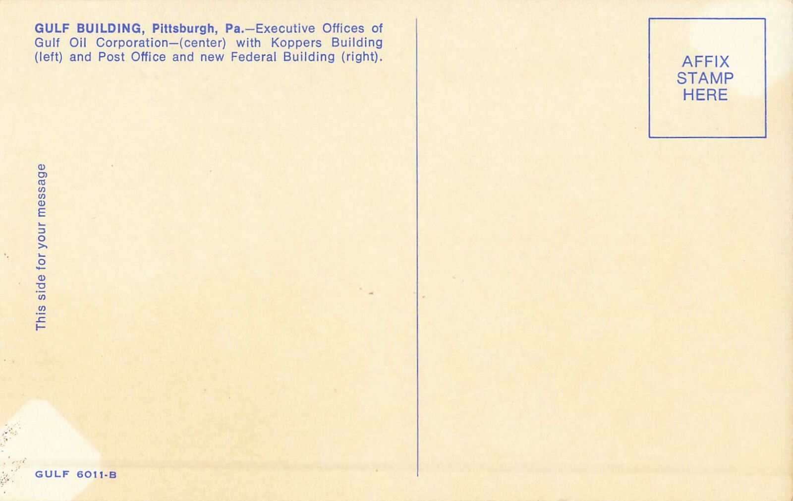 PITTSBURGH PA~GULF BUILDING WEATHERGUIDE-TEMPERATURE-RAIN-SNOW COLOR ...