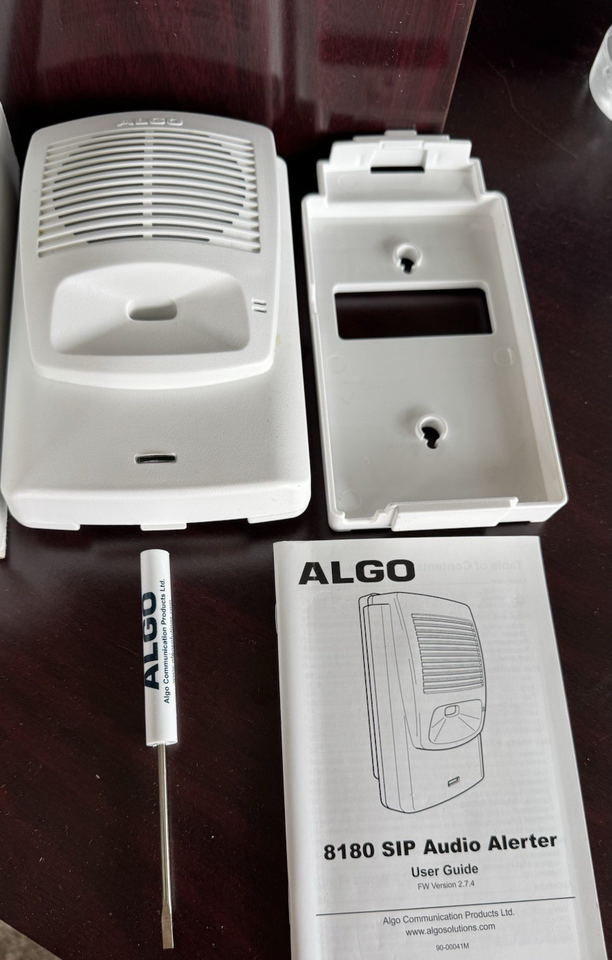 [NIB] Algo 8180 VoIP Paging / SIP Loud Ringer | eBay
