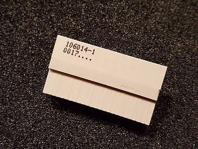 AMP 106014-1 Z-Pack Connector HEADER R/A 125 POS 2MM PCB GOLD **NEW ...