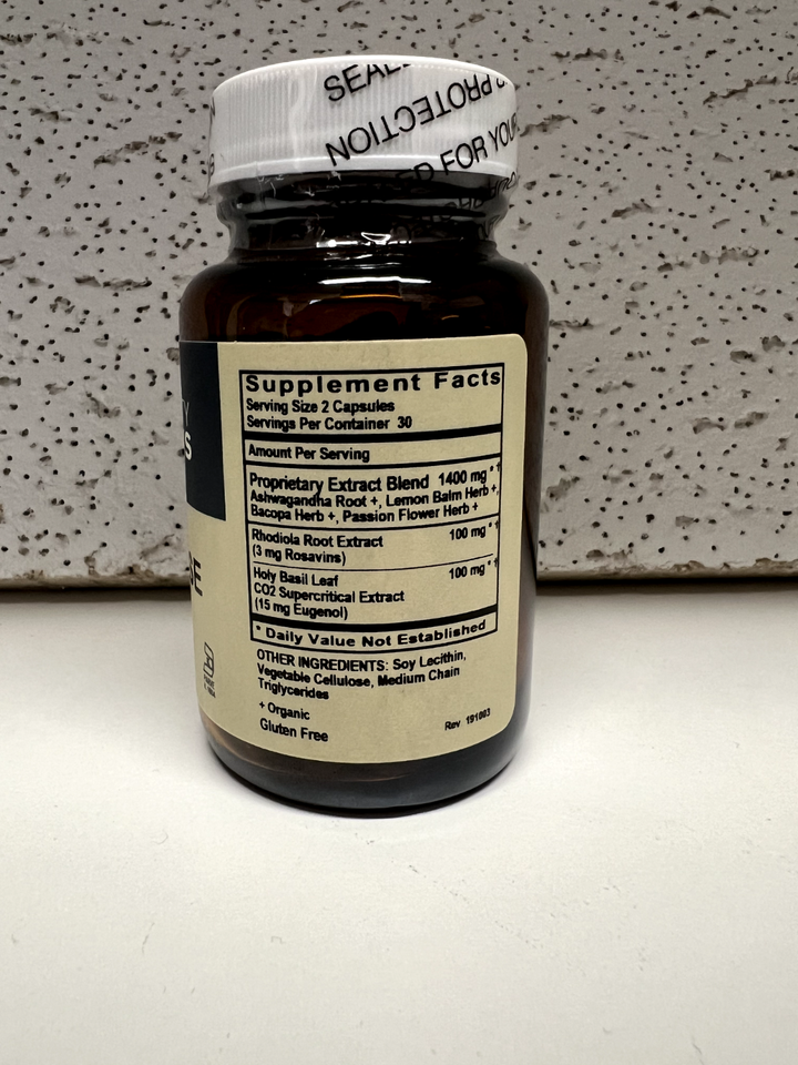 Vitality Works 100% Vegetarian Stress-Ease Supplement 60 Caps | eBay
