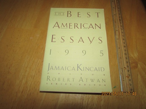 The Best American Essays, 1995 by Robert Atwan (1995, Trade Paperback ...