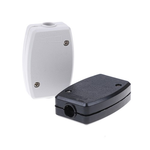 Inline connector box 3 terminal join flex cable 13A wire mains ...