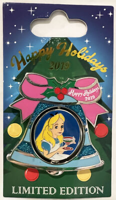 Alice in Wonderland Grand Floridian Happy Holiday 2019 WDW Disney Pin ...