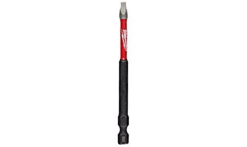 MILWAUKEE ELEC TOOL - 3-1/2" #3 SQ Power Bit 48-32-4573 Wear Guard Tip ...