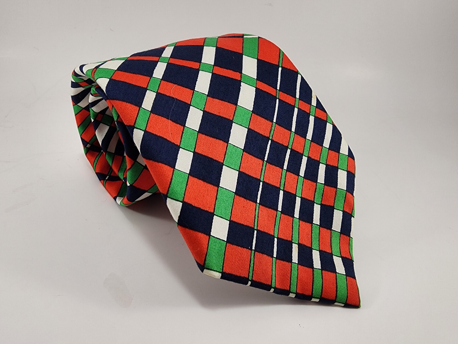 Vintage Alexander Shields Neck Tie - Park Avenue Red … - Gem