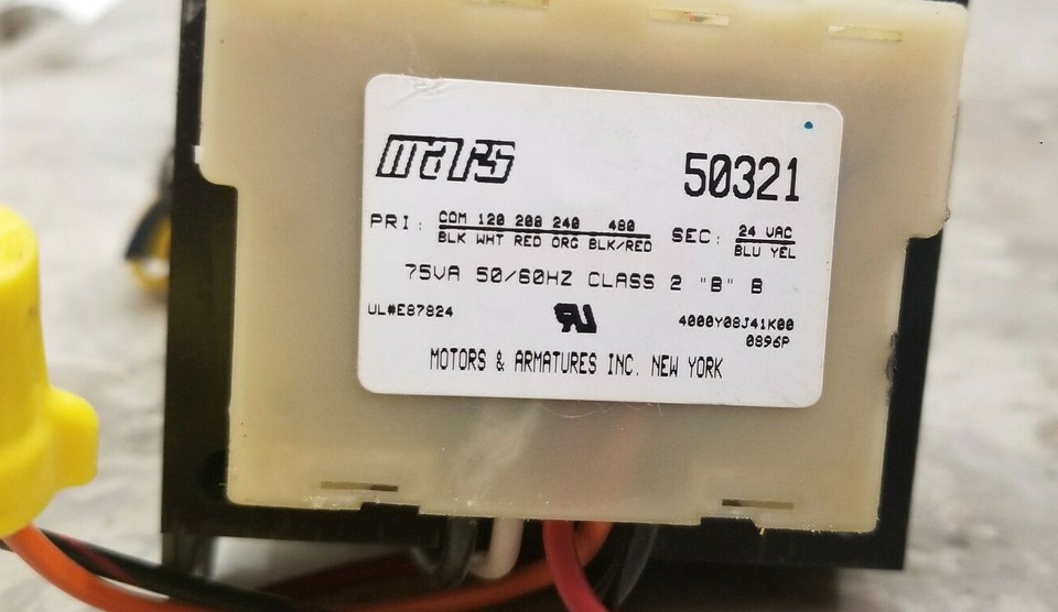 Mars 50321 Furnace Transformer 4000Y08J41K00 | eBay