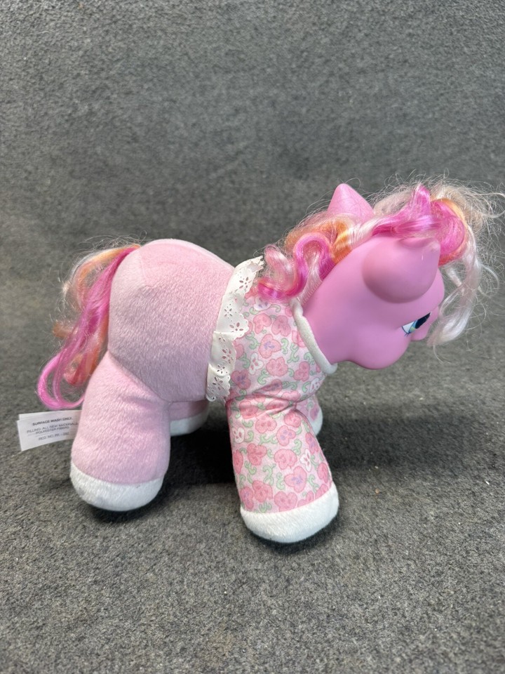 Hasbro My Little Pony Baby Rose Blossom 2003. Pink MLP Talking Plush ...