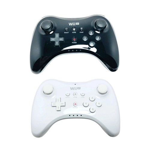 Nintendo Wii U Pro Controller Black / White from Japan | eBay