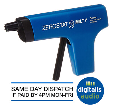 Milty Zerostat 3 Anti Static Gun for Vinyl Records LPs DVDs CDs ...