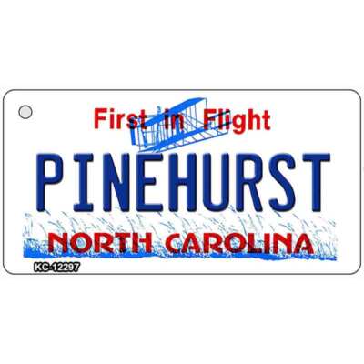 North Carolina Pinehurst Novelty Metal Key Chain KC-12297 | eBay
